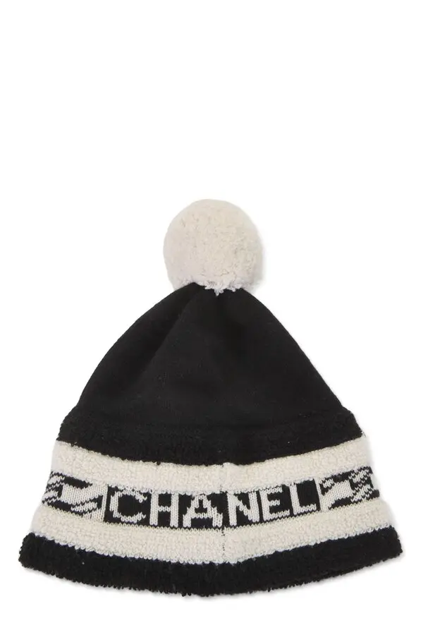 Chanel Cashmere Logo Beanie