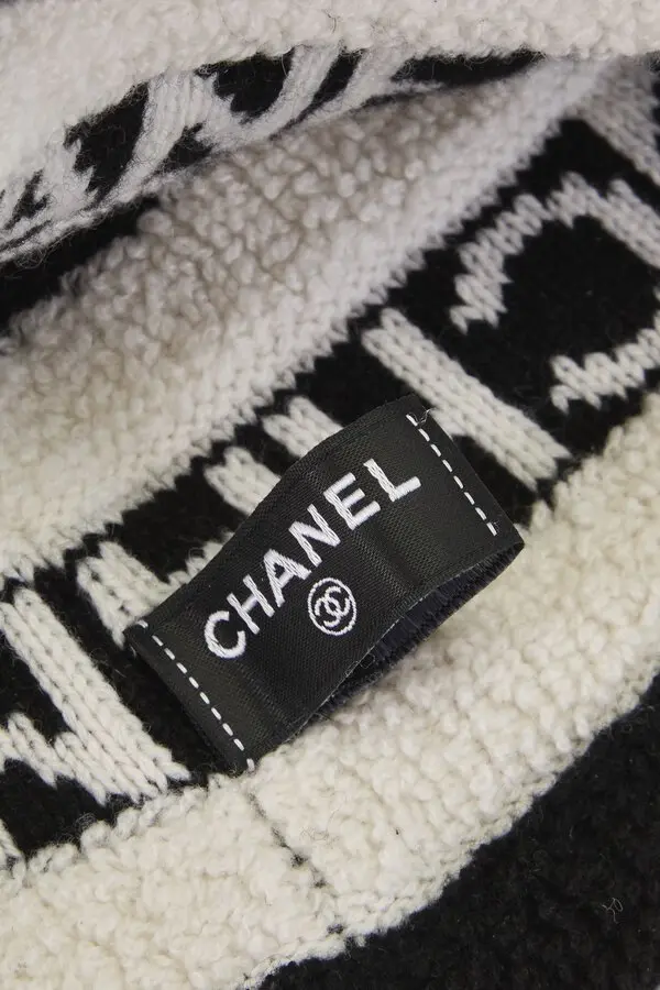 Chanel Cashmere Logo Beanie