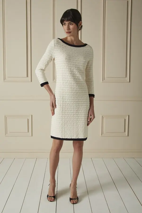 Chanel Terry Knit Dress - Cream | Editorialist