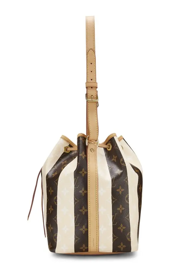 LOUIS VUITTON Monogram Rayures Noé Bucket Bag