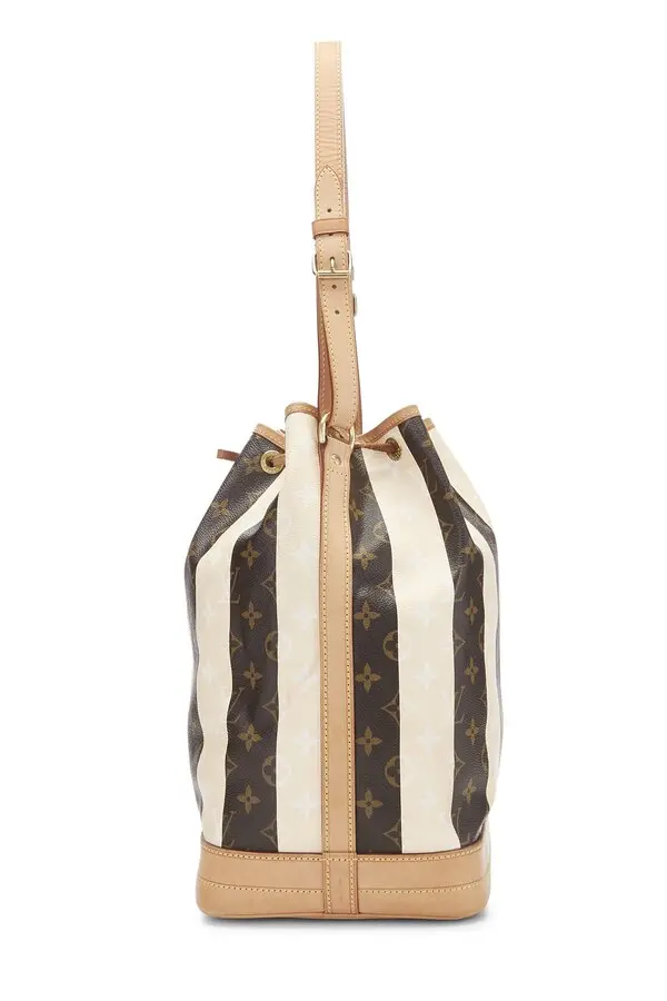 LOUIS VUITTON Monogram Rayures Noé Bucket Bag