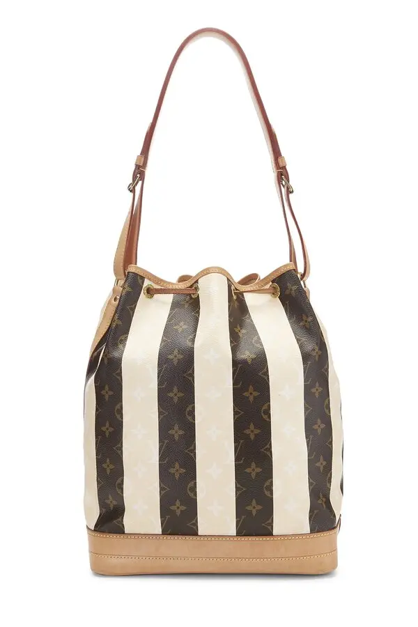 LOUIS VUITTON Monogram Rayures Noé Bucket Bag