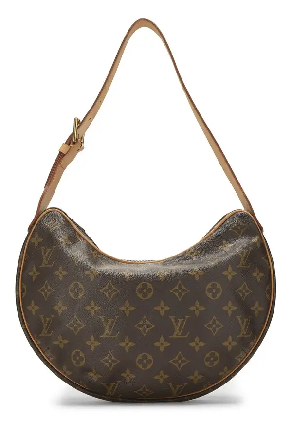 LOUIS VUITTON Monogram Canvas Croissant