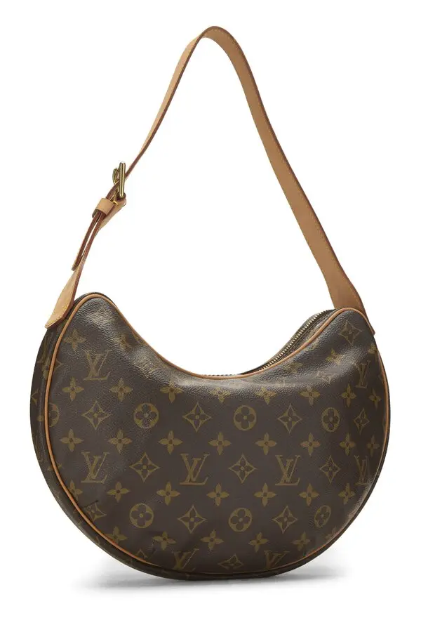 LOUIS VUITTON Monogram Canvas Croissant