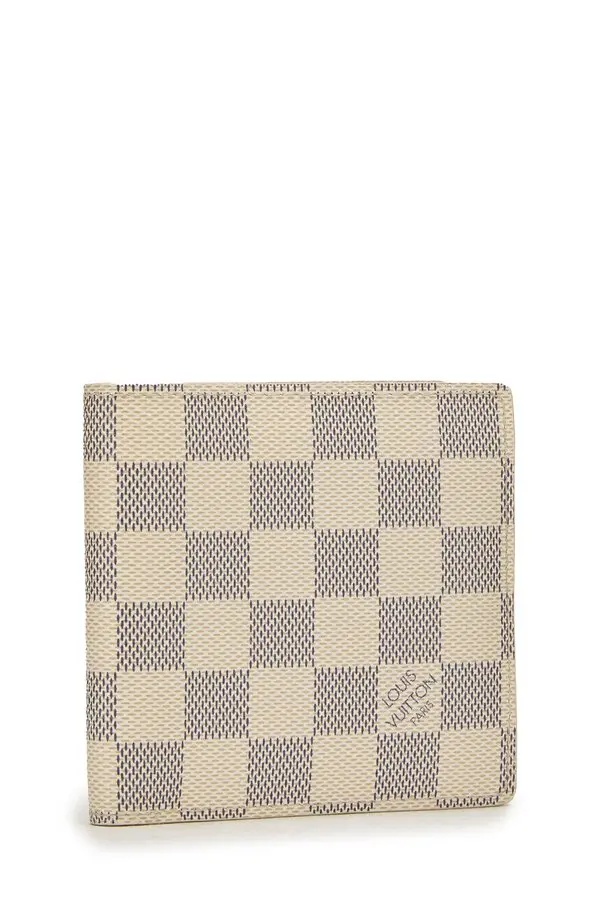LOUIS VUITTON Damier Azur Marco Wallet