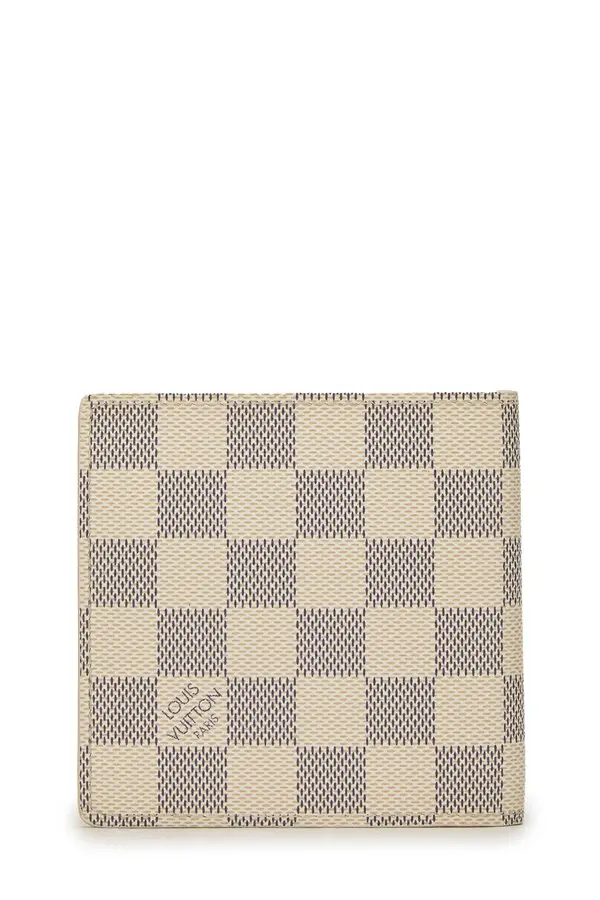 LOUIS VUITTON Damier Azur Marco Wallet