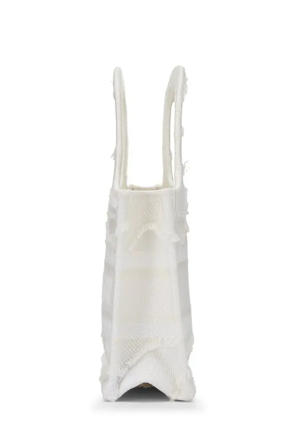 Dior Embroidered Canvas Book Tote Mini
