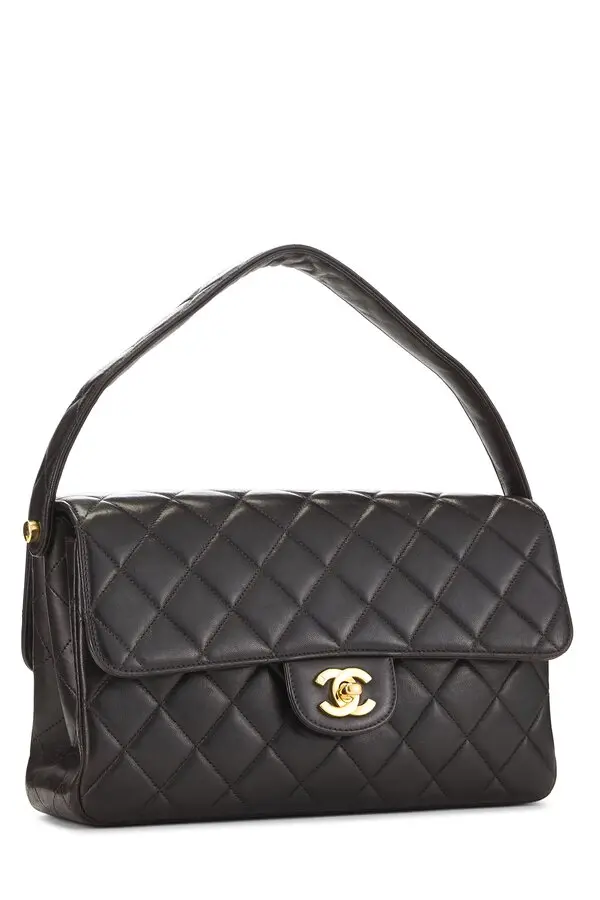 Chanel Quilted Lambskin Double Sided Flap Bag