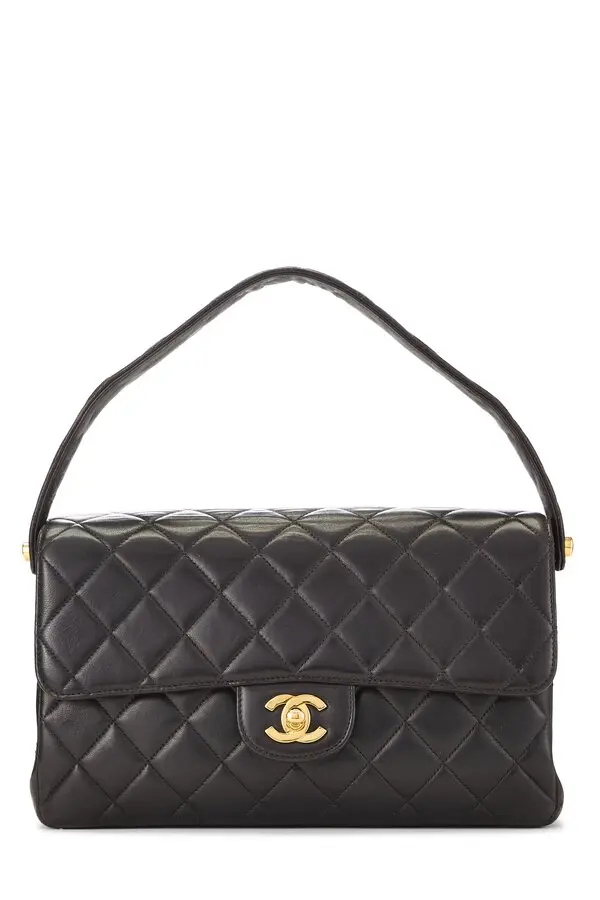 Chanel Quilted Lambskin Double Sided Flap Bag