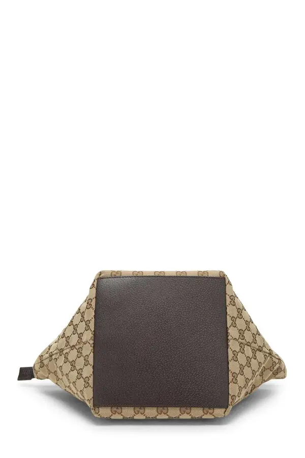 Gucci Original Gg Canvas Soft Zip Tote