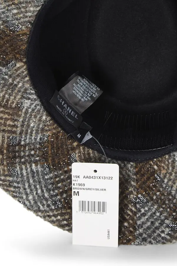 Chanel Woven Wool Fedora