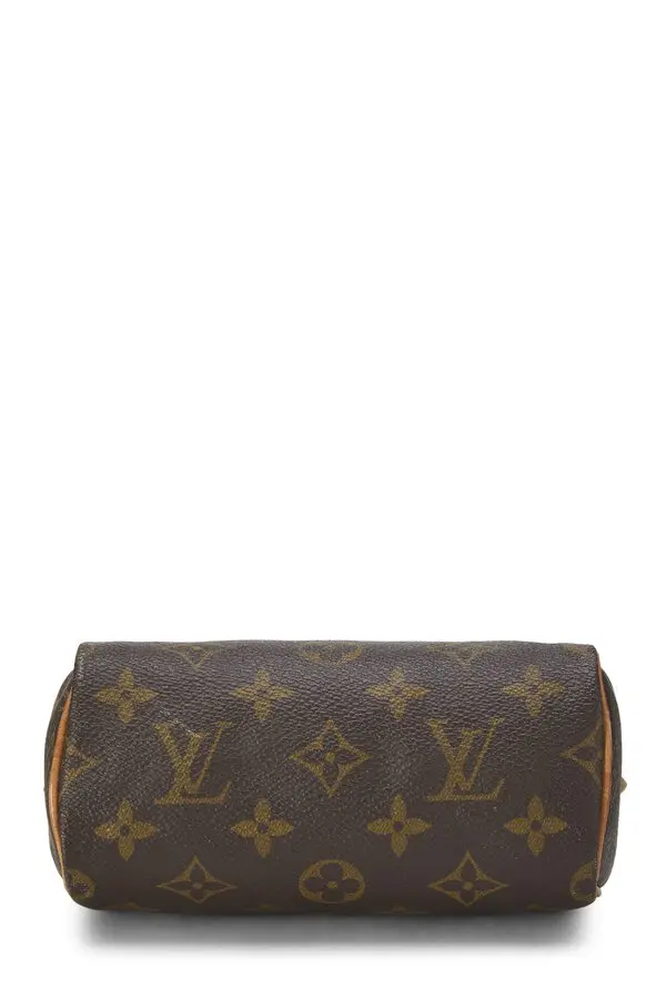 LOUIS VUITTON Monogram Canvas Hl Speedy Mini Handbag