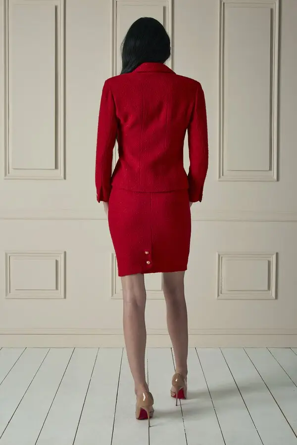 Chanel Tweed Skirt Suit