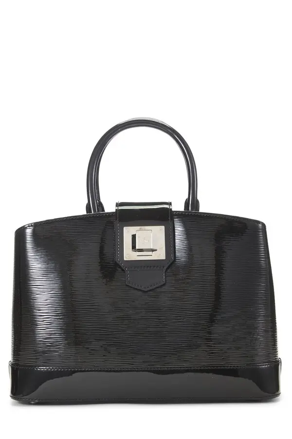 LOUIS VUITTON Noir Electric Epi Mirabeau Gm