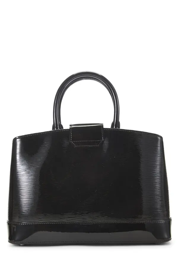 LOUIS VUITTON Noir Electric Epi Mirabeau Gm