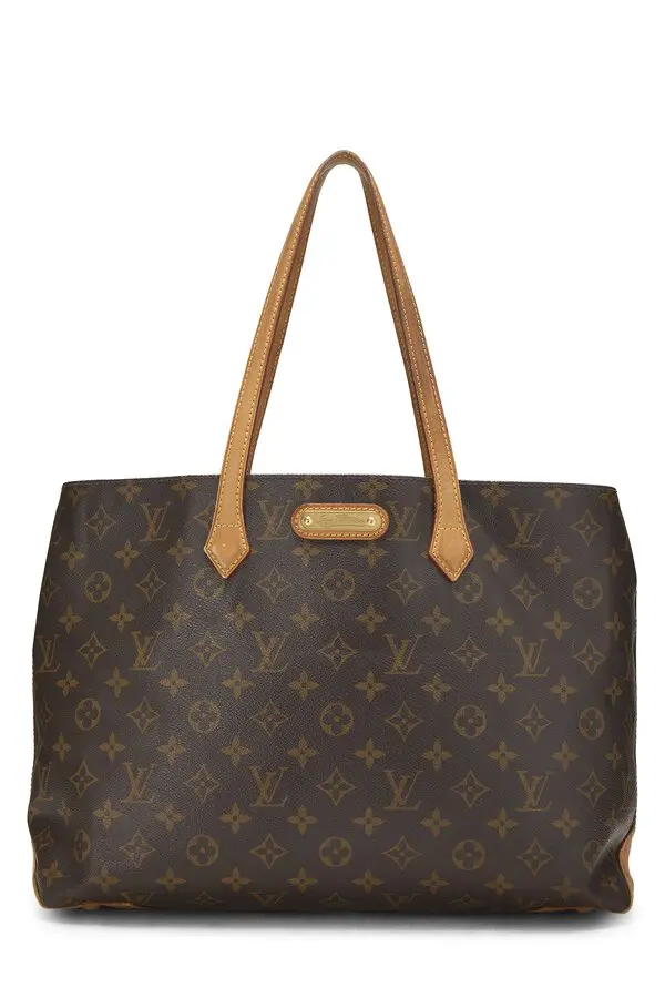 LOUIS VUITTON Monogram Canvas Wilshire - Brown