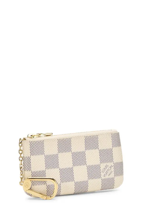 LOUIS VUITTON Damier Azur Pochette Clefs