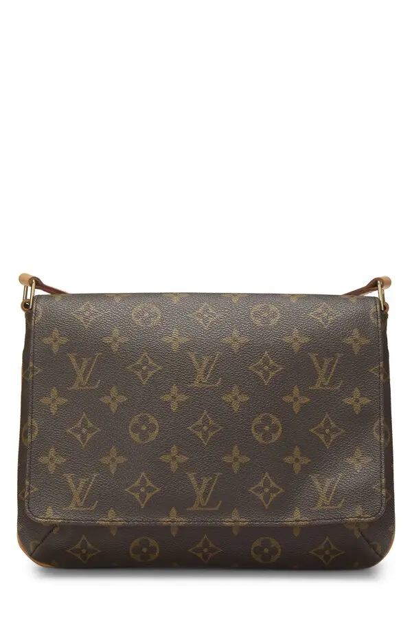 LOUIS VUITTON Monogram Canvas Musette Tango - Brown