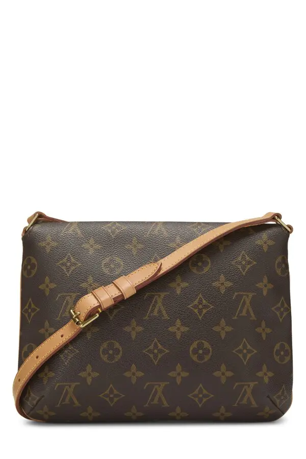 LOUIS VUITTON Monogram Canvas Musette Tango - Brown