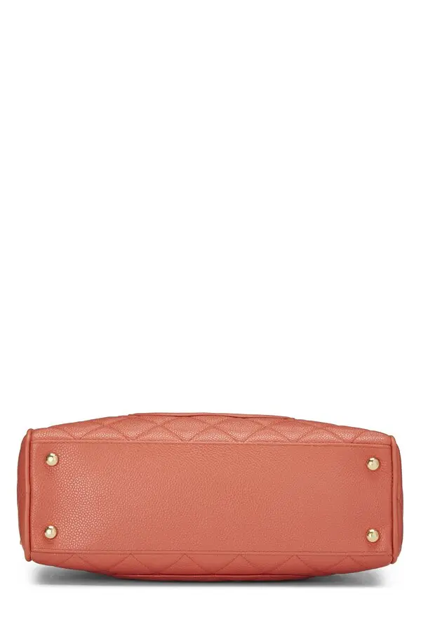 Chanel Quilted Caviar Bowler