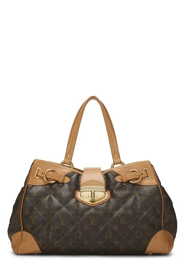 LOUIS VUITTON Monogram Canvas Etoile Shopper - Brown