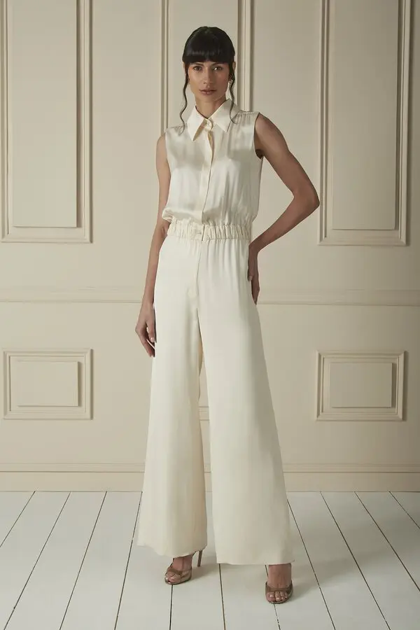 Chanel Silk Jumpsuit
