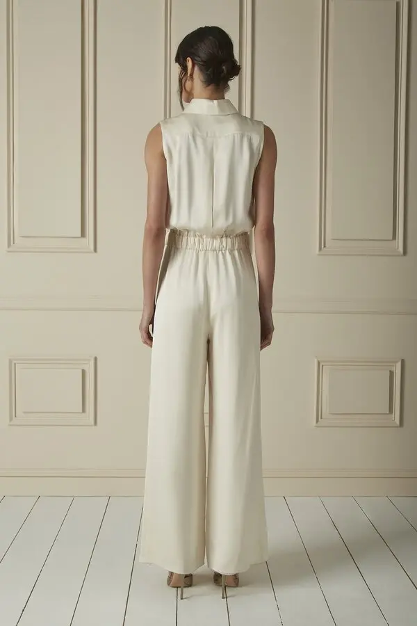 Chanel Silk Jumpsuit