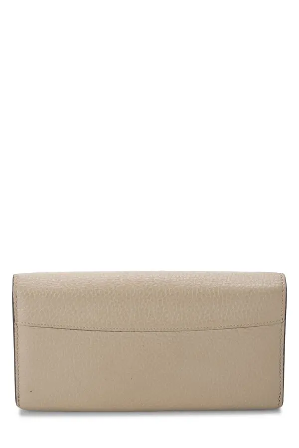 LOUIS VUITTON Taurillon Capucines Wallet - Beige
