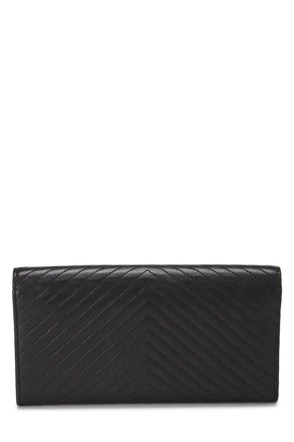 Chanel Chevron Lambskin Wallet