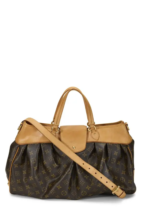 LOUIS VUITTON Monogram Canvas Boetie Shoulder Bag - Brown