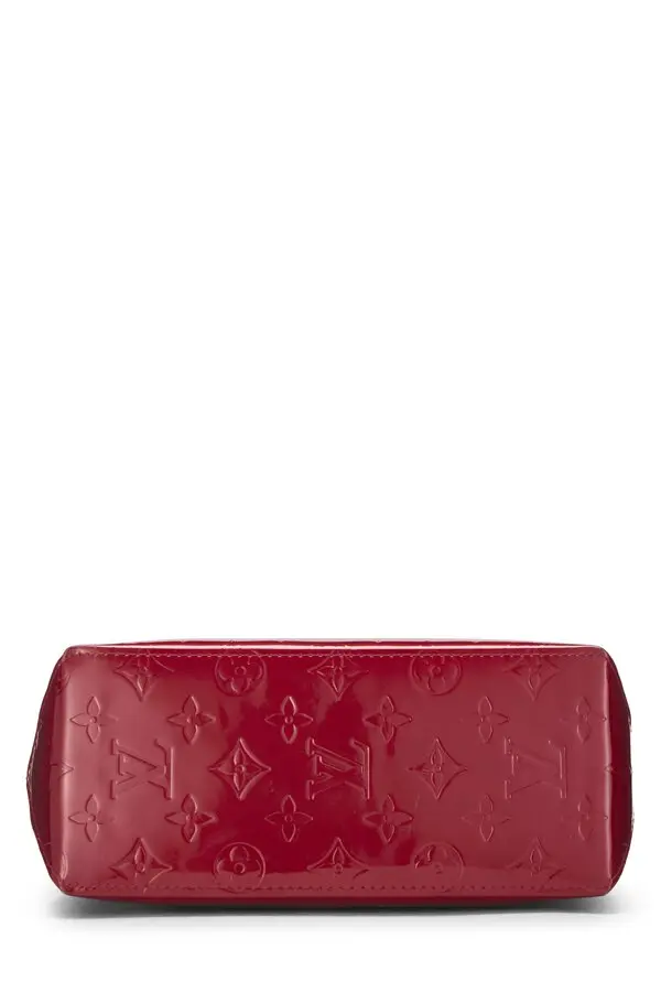 LOUIS VUITTON Monogram Vernis Reade Tote - Red