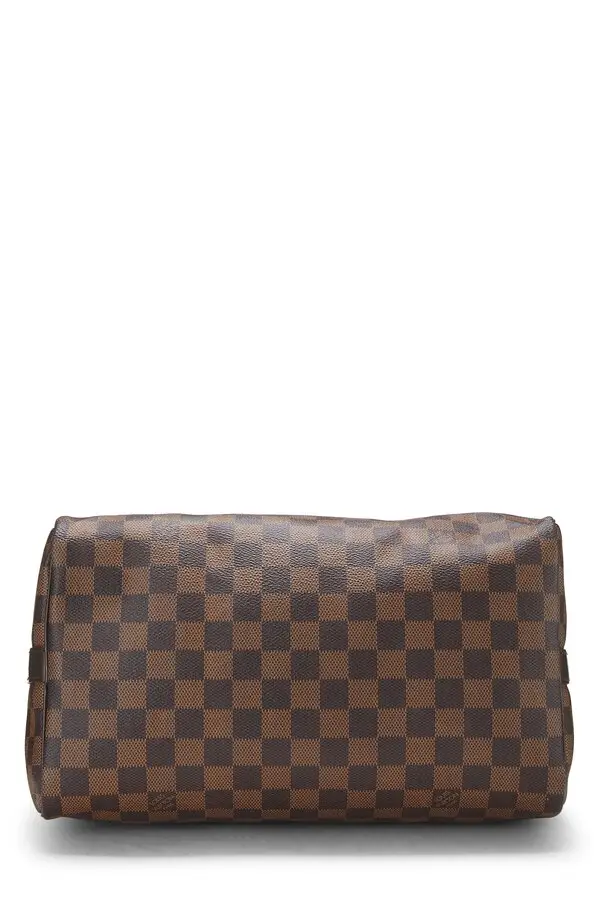 LOUIS VUITTON Damier Ebene Speedy Bandouliere 30 - Brown