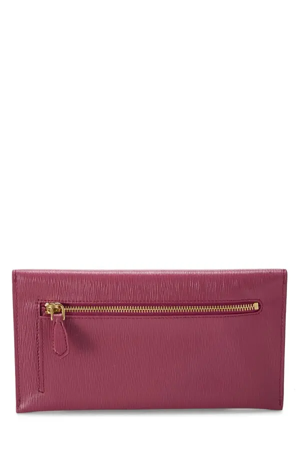 Prada Vitello Move Envelope Wallet