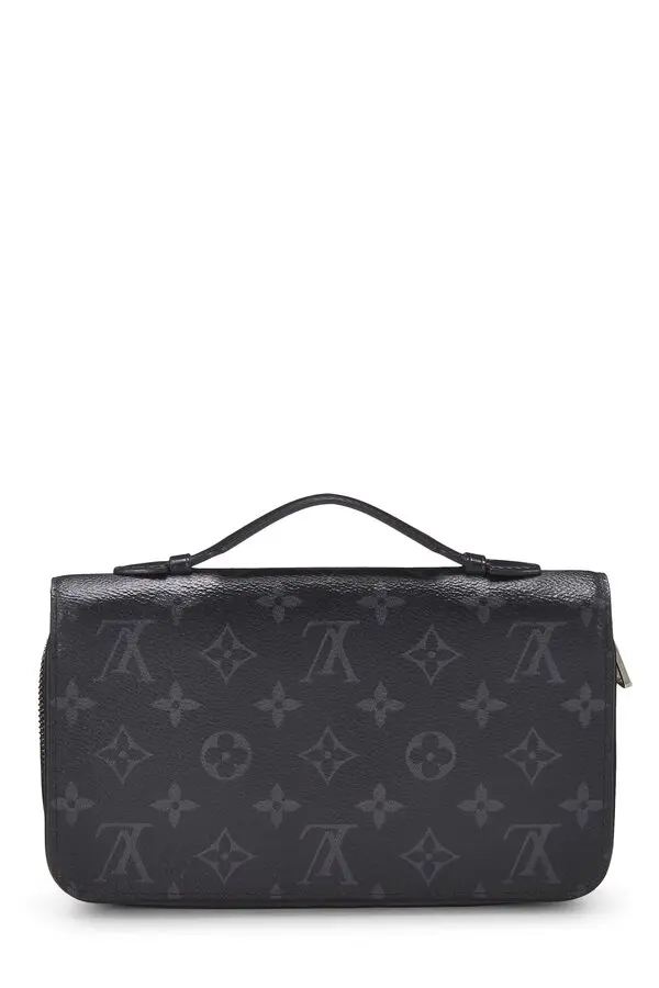LOUIS VUITTON Monogram Eclipse Zippy Xl Wallet
