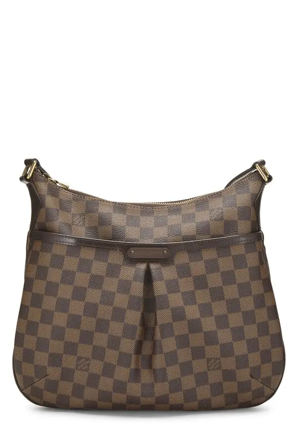 LOUIS VUITTON Damier Ebene Bloomsbury Messenger Bag - Brown