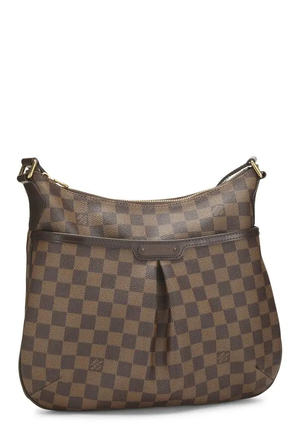 LOUIS VUITTON Damier Ebene Bloomsbury Messenger Bag - Brown