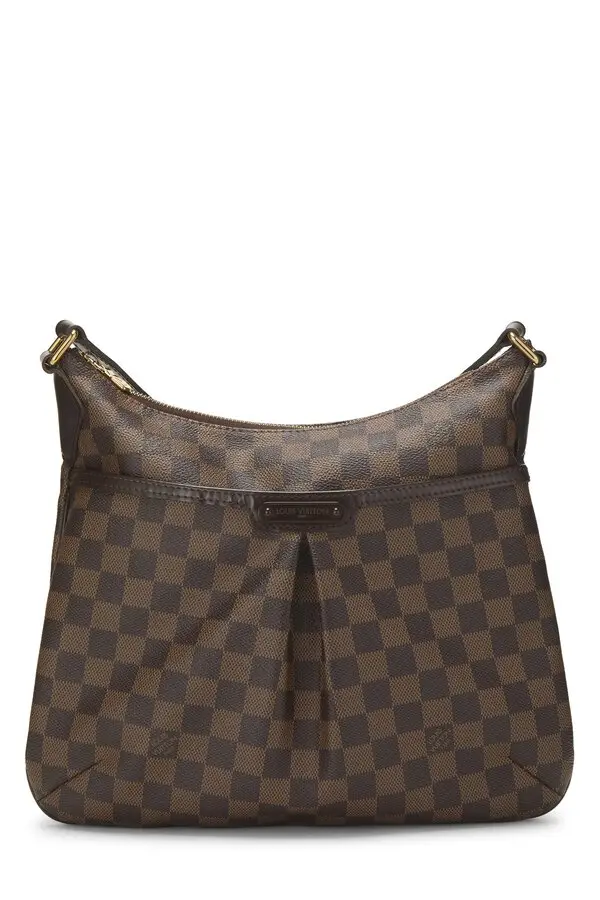 LOUIS VUITTON Damier Ebene Bloomsbury Messenger Bag - Brown