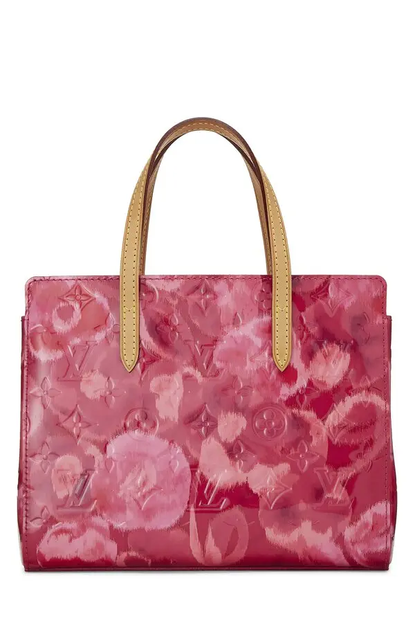 LOUIS VUITTON Monogram Vernis Ikat Flower Catalina - Pink