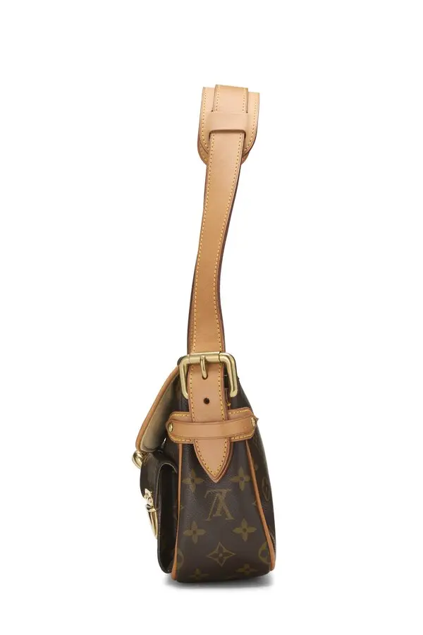 LOUIS VUITTON Hudson Monogram Canvas Shoulder Bag