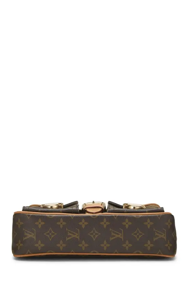 LOUIS VUITTON Hudson Monogram Canvas Shoulder Bag
