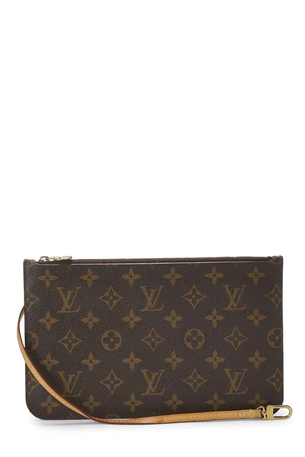 LOUIS VUITTON Monogram Canvas Neverfull Pouch Gm