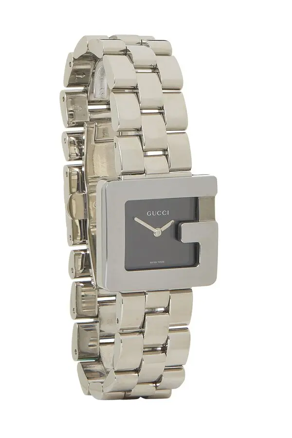 Gucci Stainless Steel G Bezel Watch