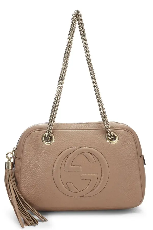 Gucci Leather Soho Chain Shoulder Bag