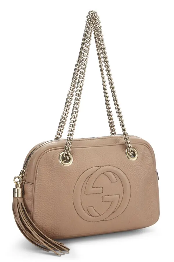 Gucci Leather Soho Chain Shoulder Bag