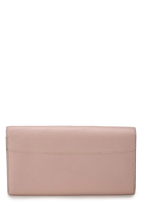 LOUIS VUITTON Taurillon Capucines Wallet - Pink