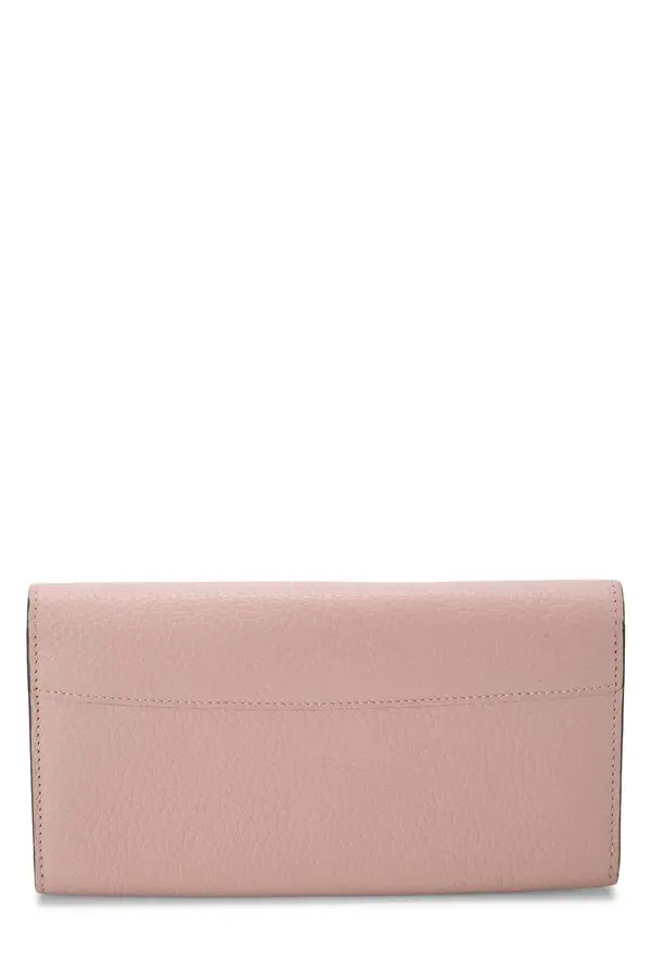 LOUIS VUITTON Taurillon Capucines Wallet - Pink
