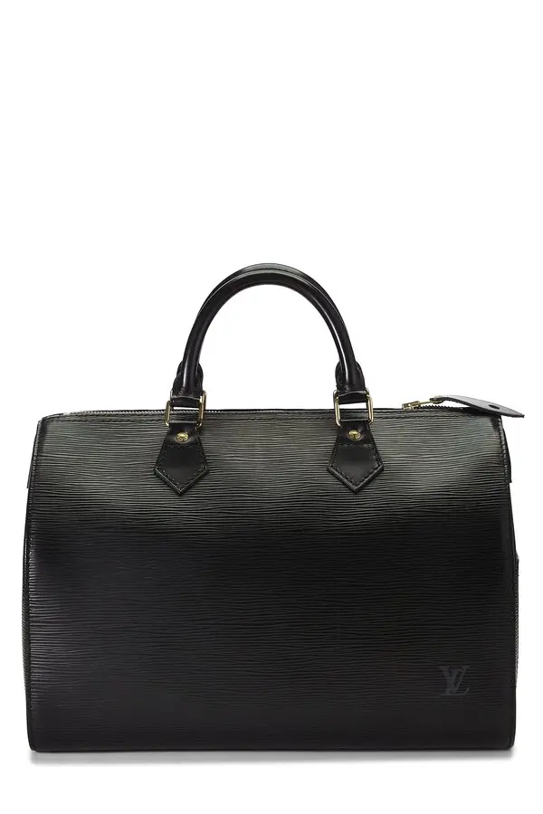 LOUIS VUITTON Epi Speedy 30 - Black