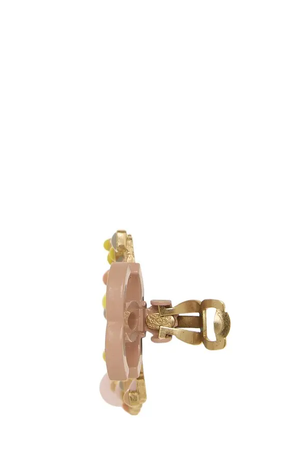 Chanel Cc Dangle Earrings