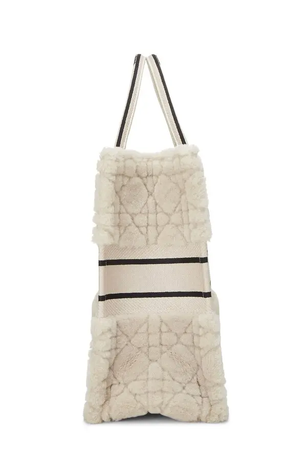 Dior Shearling Book Tote Large