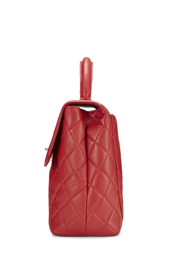 Chanel Quilted Caviar Kelly
